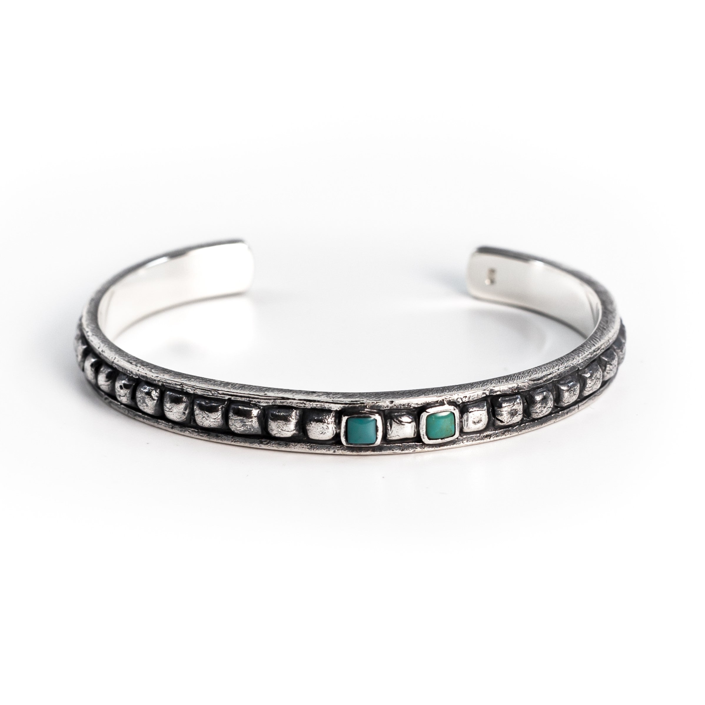 Turquiose Stone Cuff | Buck Palmer